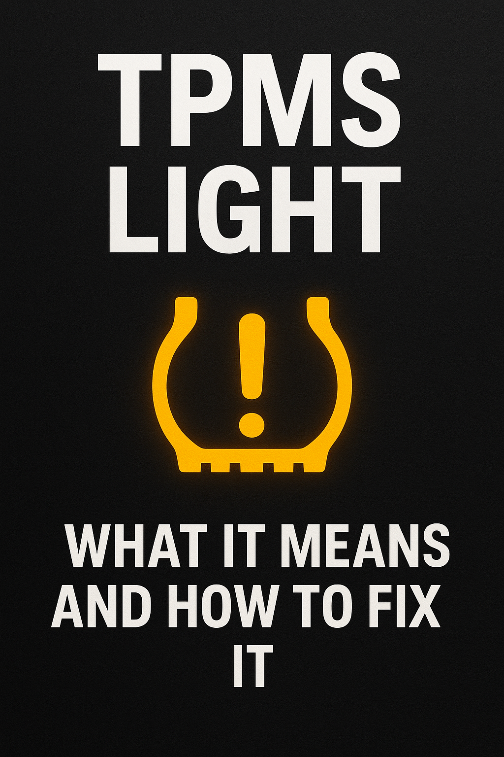 TPMS Light: What It Means and How to Fix It - Onlymechanic